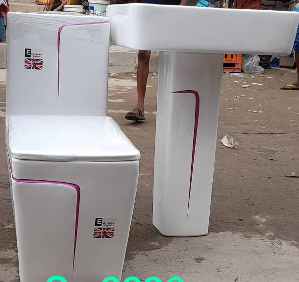 Amery Quipo Luxury Water Closet Set - Frakem